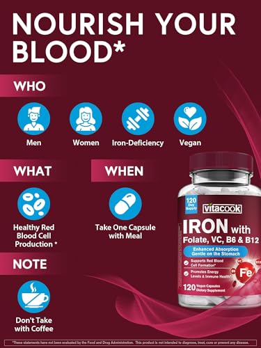 easy-to-swallow iron vegan caps