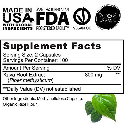 easy-to-swallow kava kava capsules