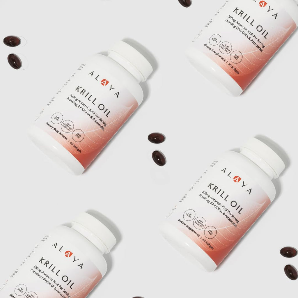 easy-to-swallow krill oil capsules