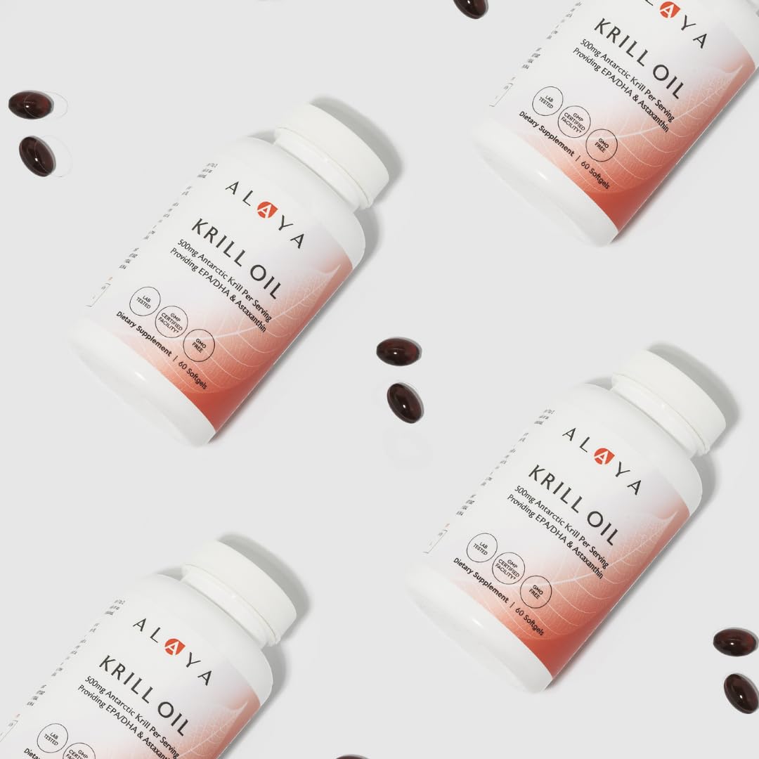 easy-to-swallow krill oil capsules