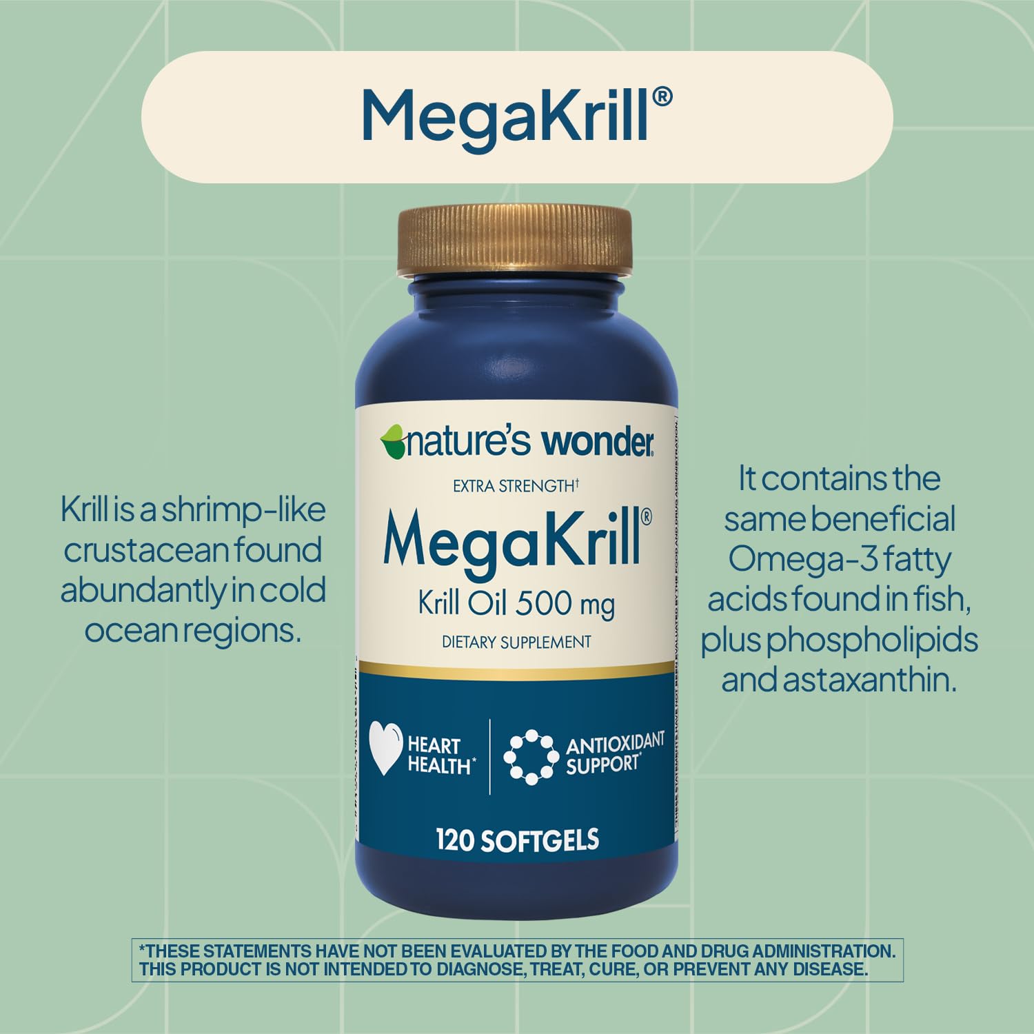 easy-to-swallow krill oil pills