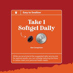 easy to swallow krill oil softgels