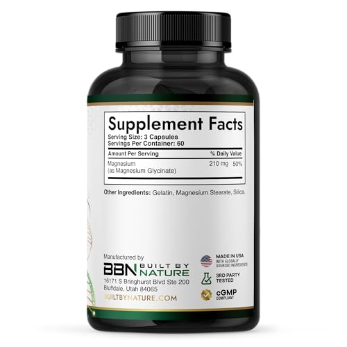 easy-to-swallow magnesium capsules for energy