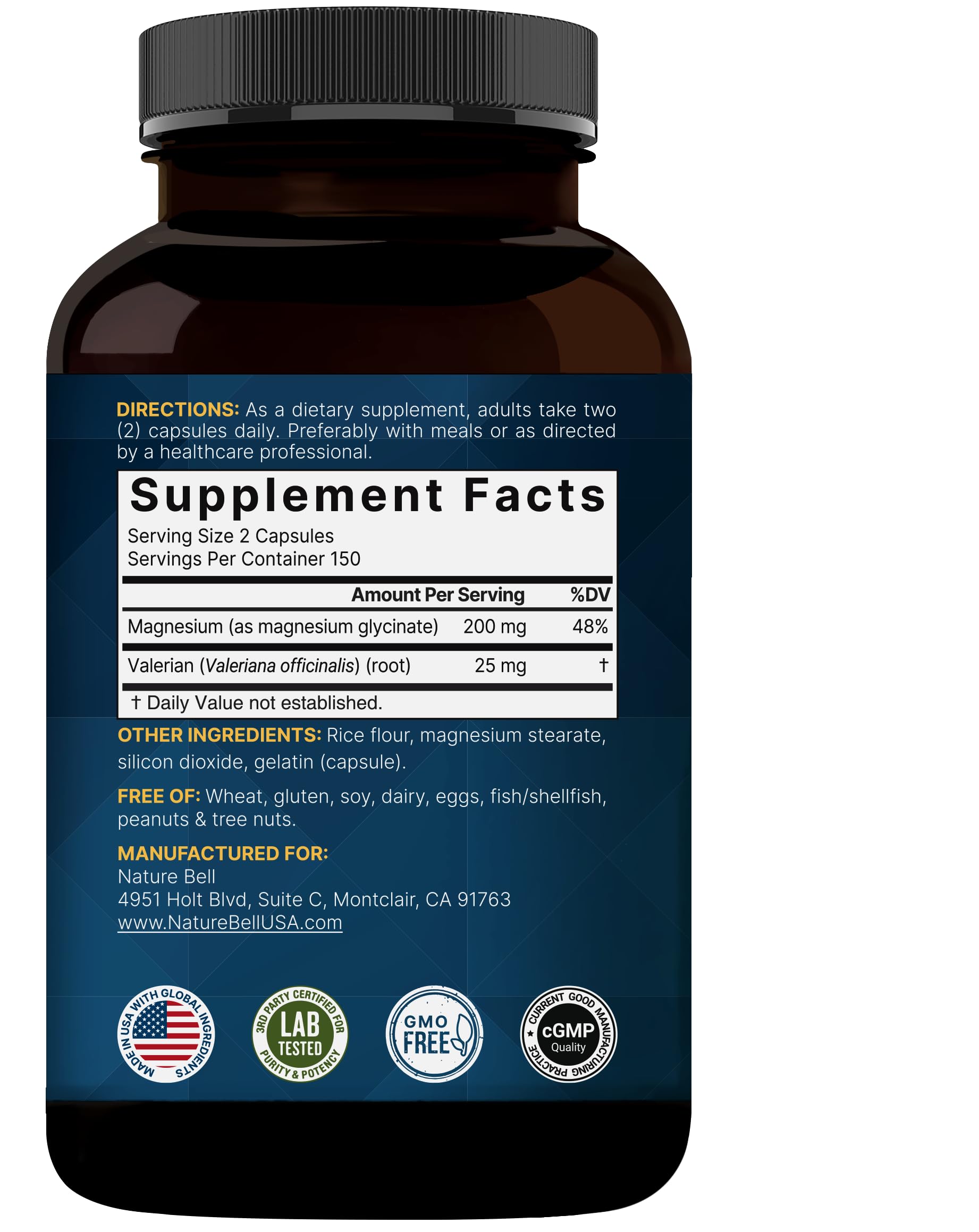 easy-to-swallow magnesium capsules