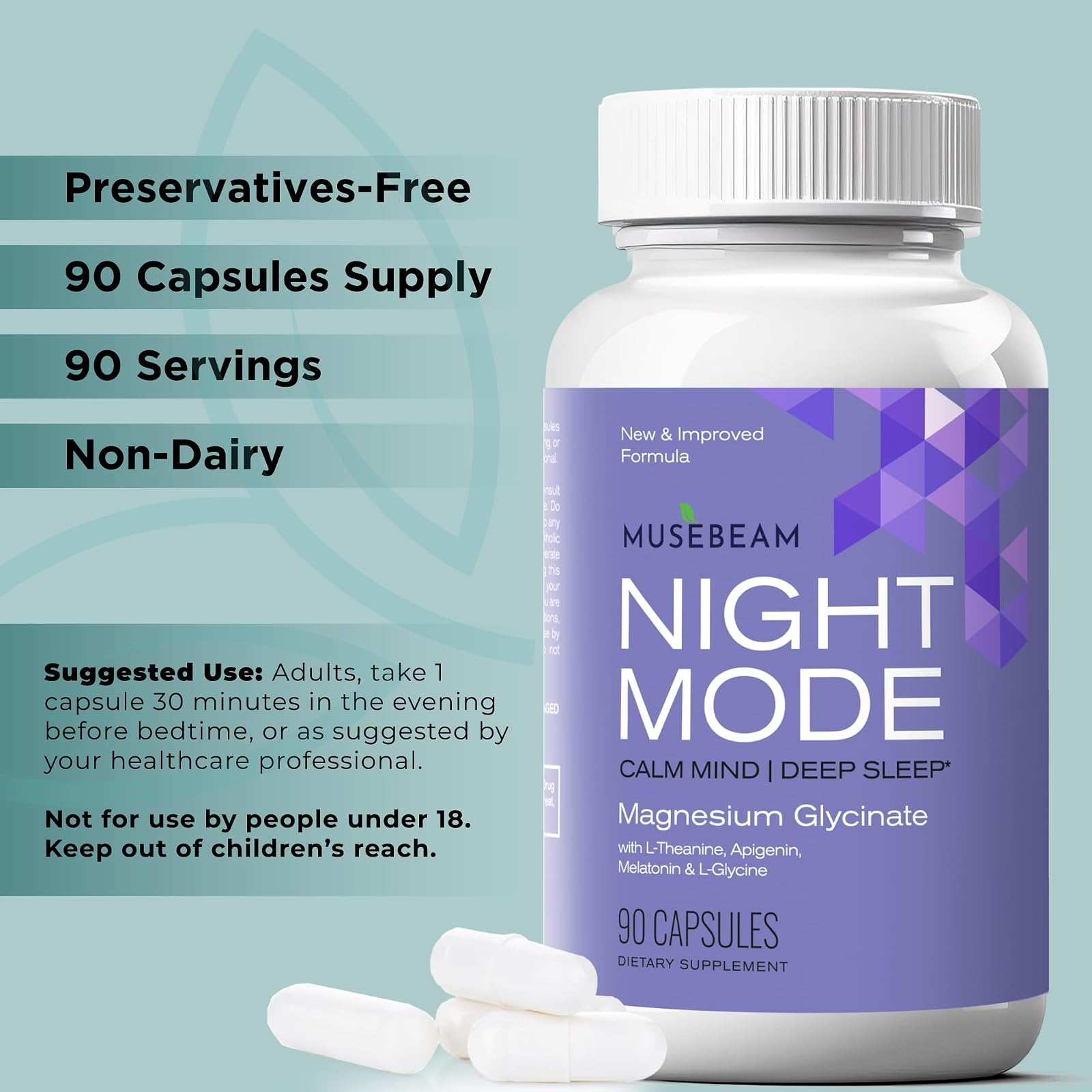 easy-to-swallow magnesium capsules