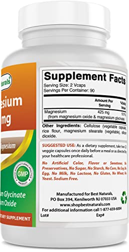 easy to swallow magnesium capsules
