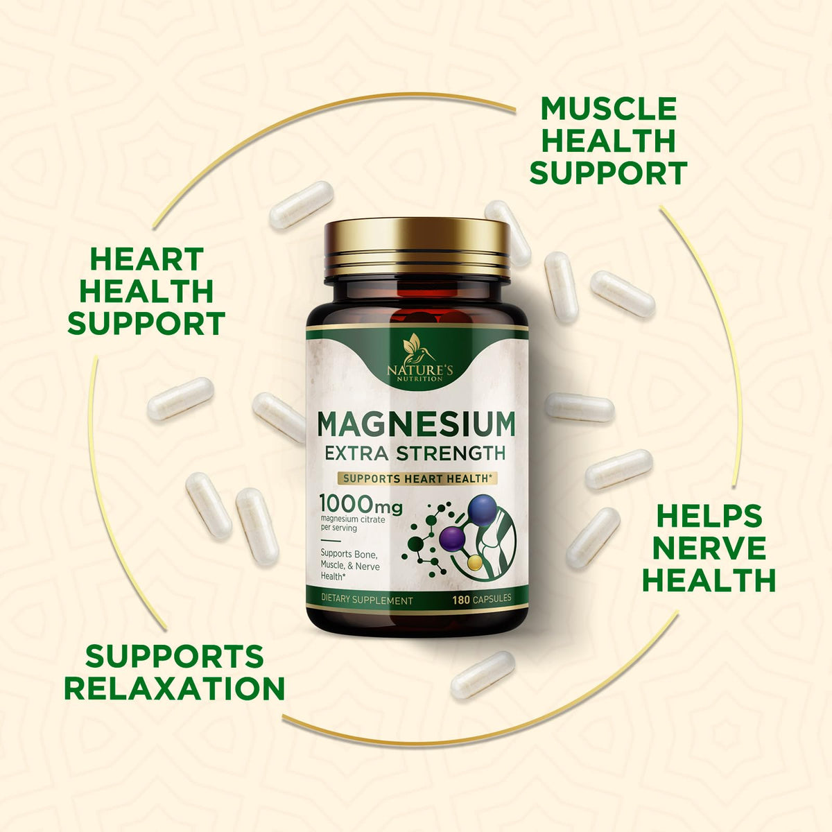 easy to swallow magnesium capsules