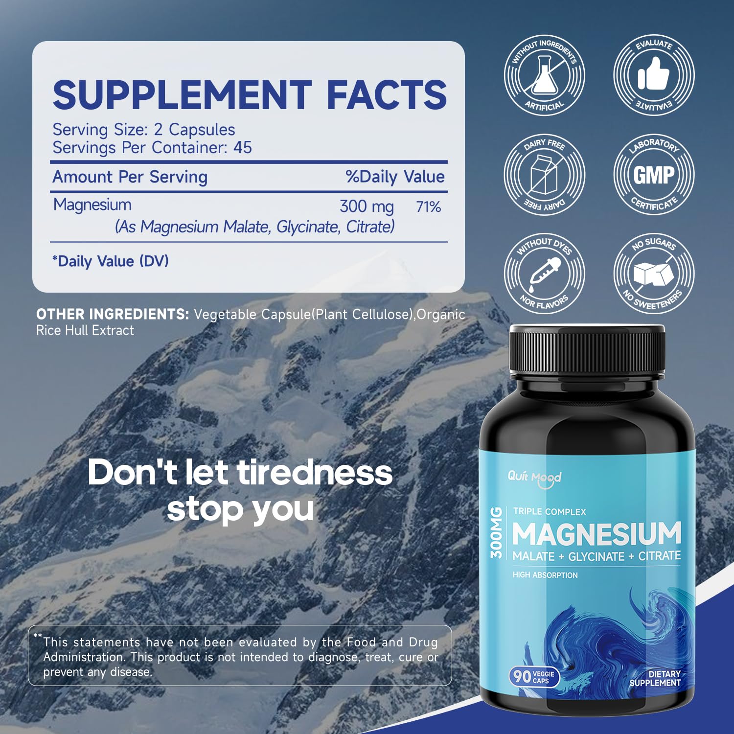 easy-to-swallow magnesium capsules