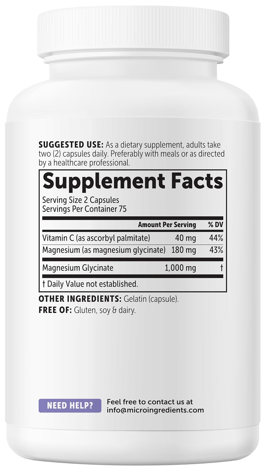 easy-to-swallow magnesium capsules