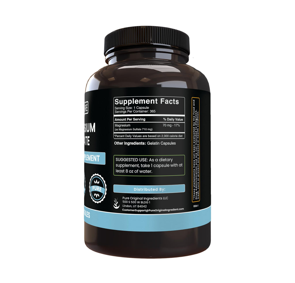 easy-to-swallow magnesium capsules