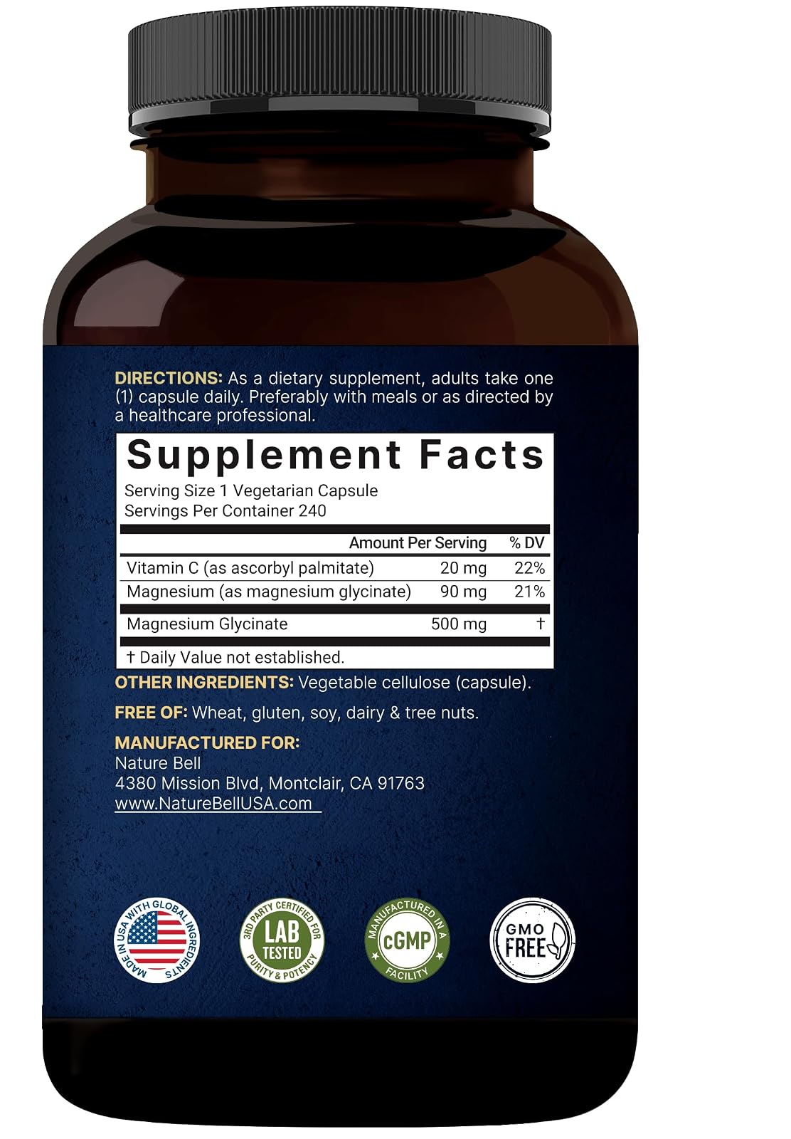 easy to swallow magnesium capsules