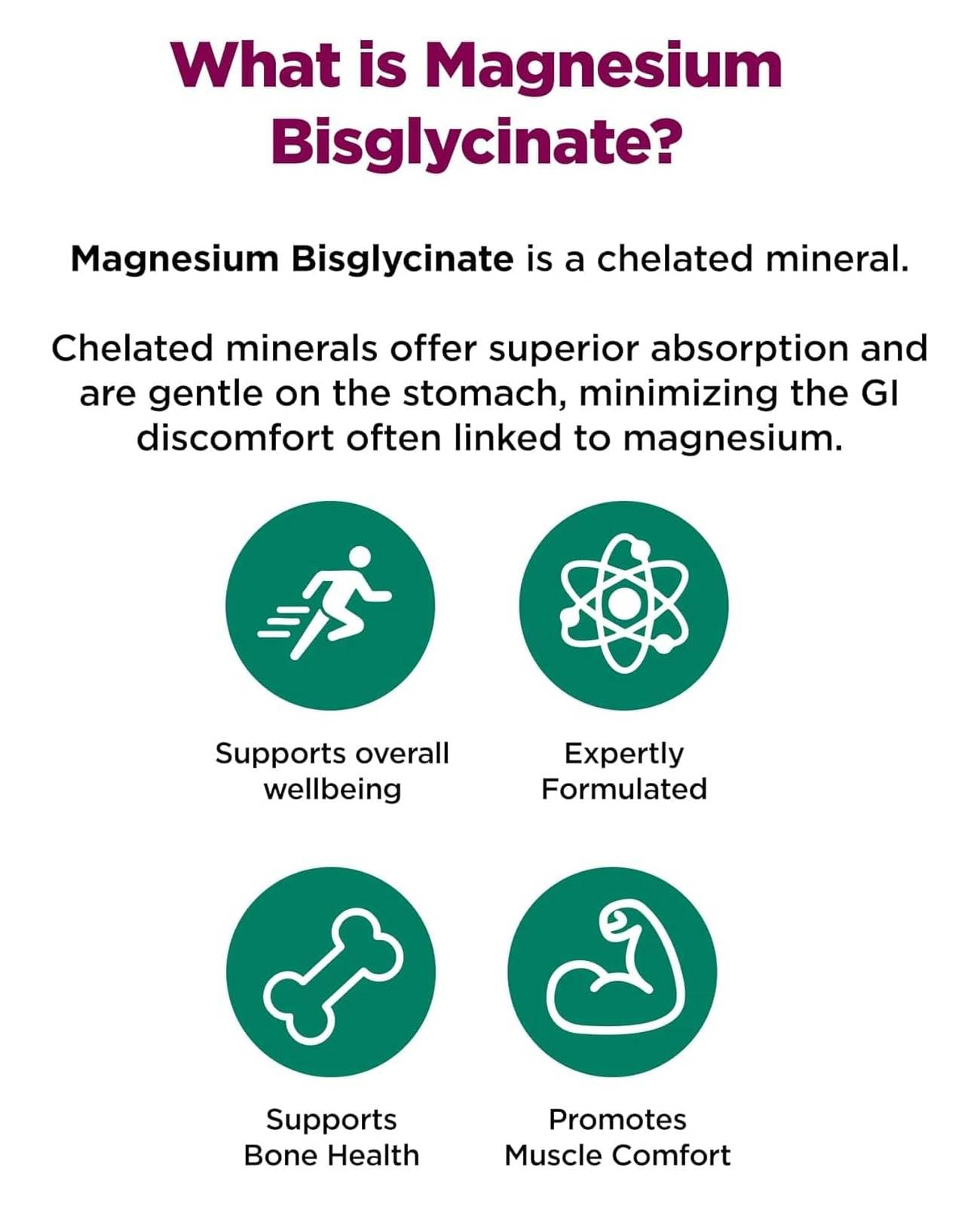 easy to swallow magnesium capsules