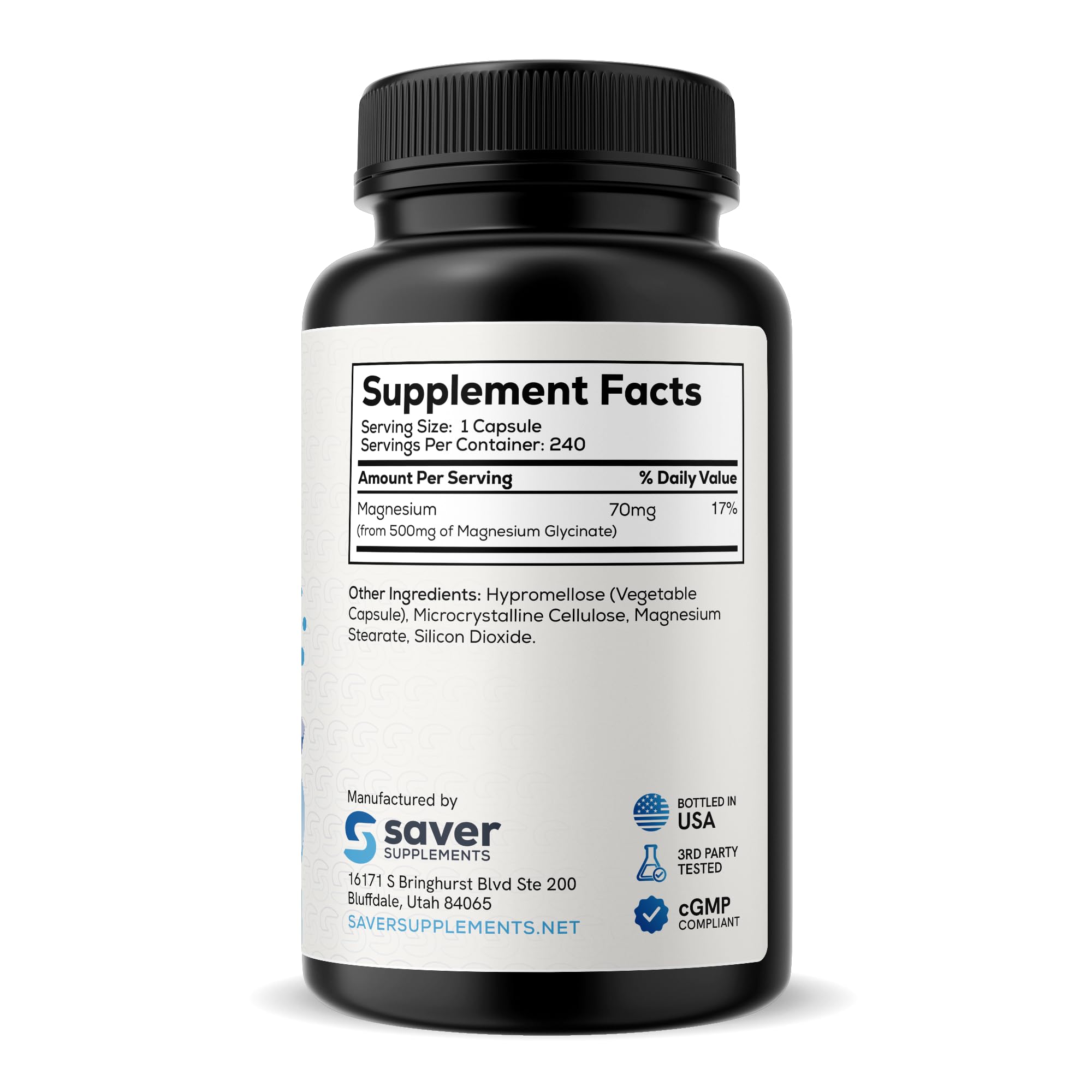 easy to swallow magnesium capsules