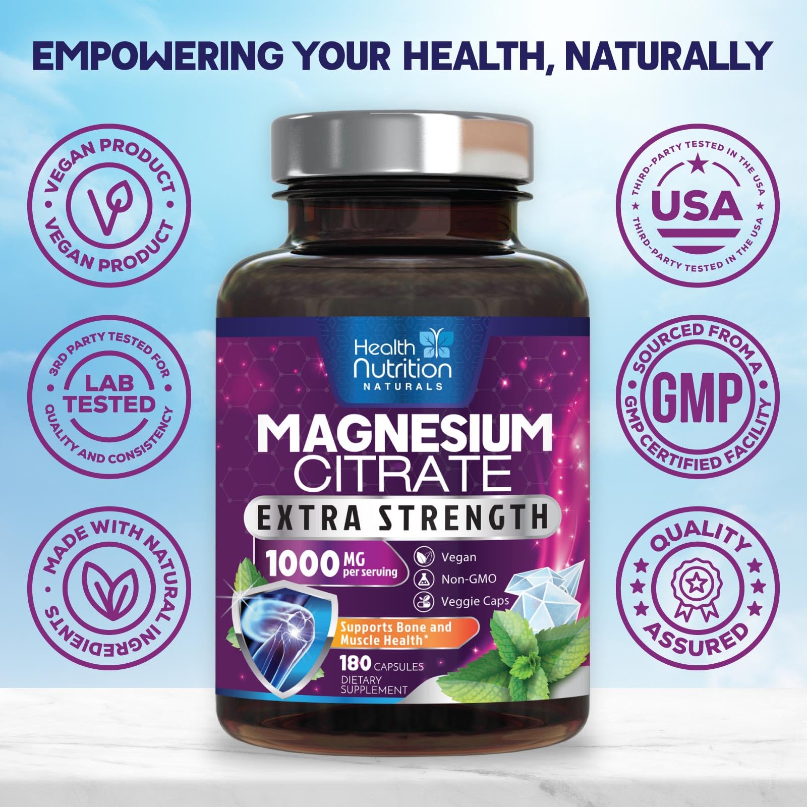 easy to swallow magnesium capsules