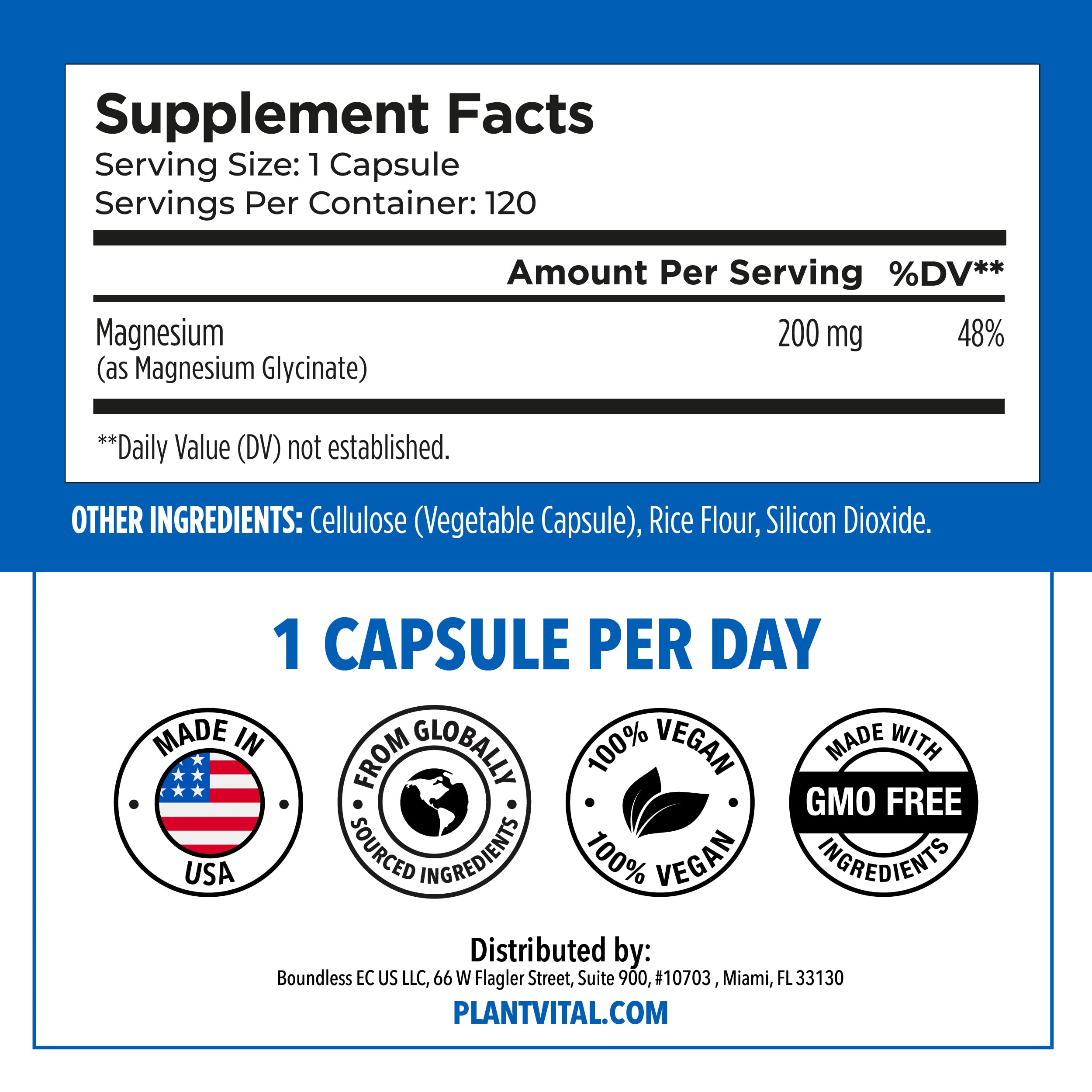 easy-to-swallow magnesium capsules