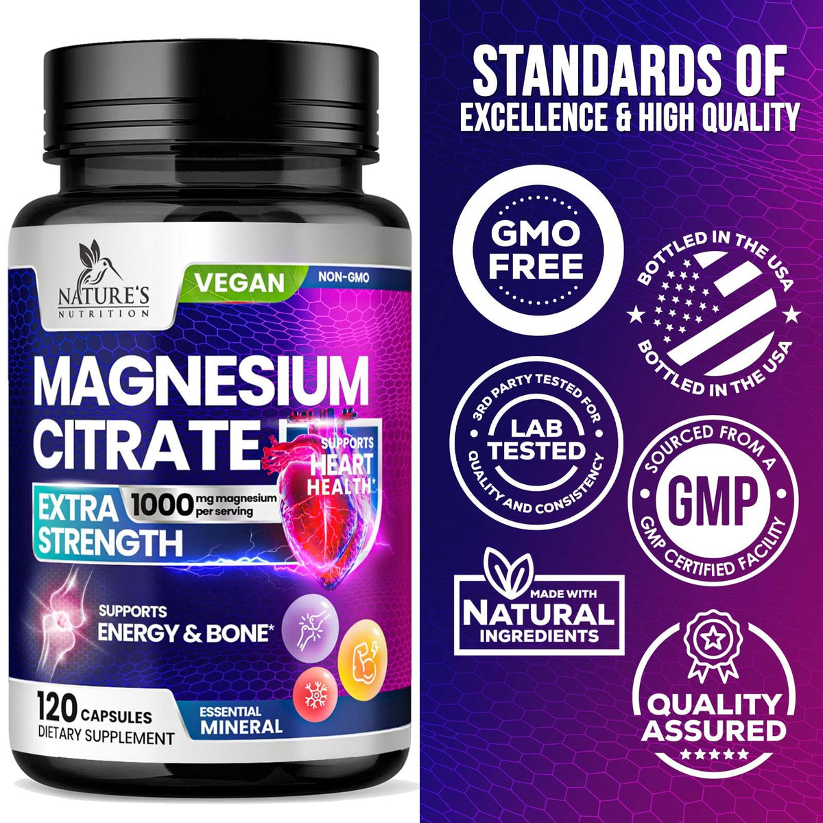 easy to swallow magnesium capsules