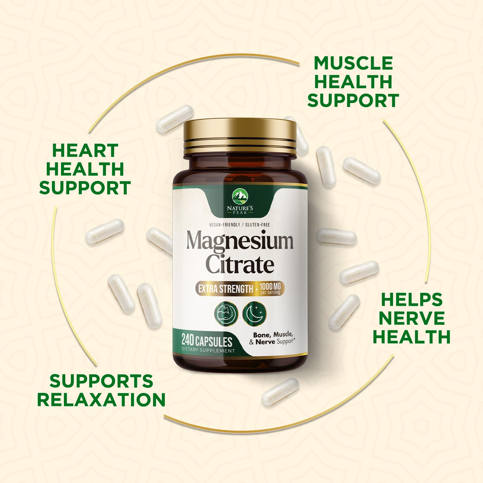 easy to swallow magnesium capsules