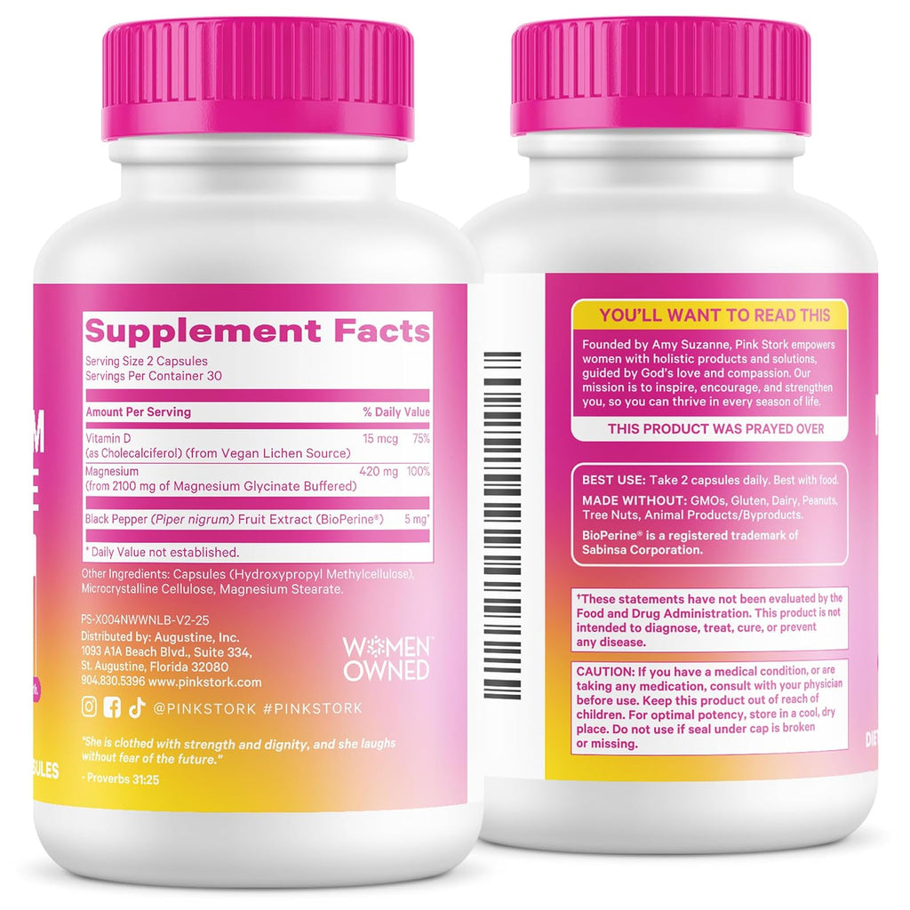 easy-to-swallow magnesium capsules