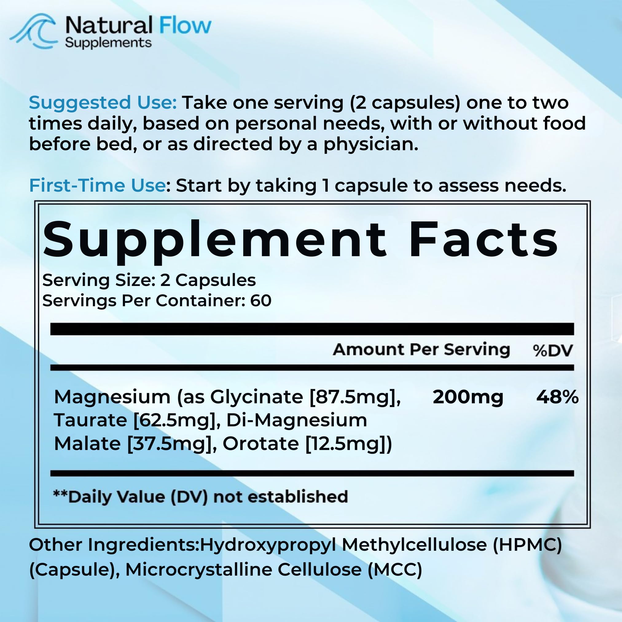 easy-to-swallow magnesium capsules