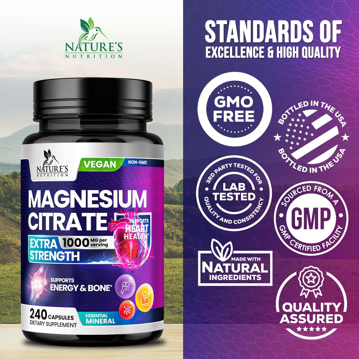easy to swallow magnesium capsules