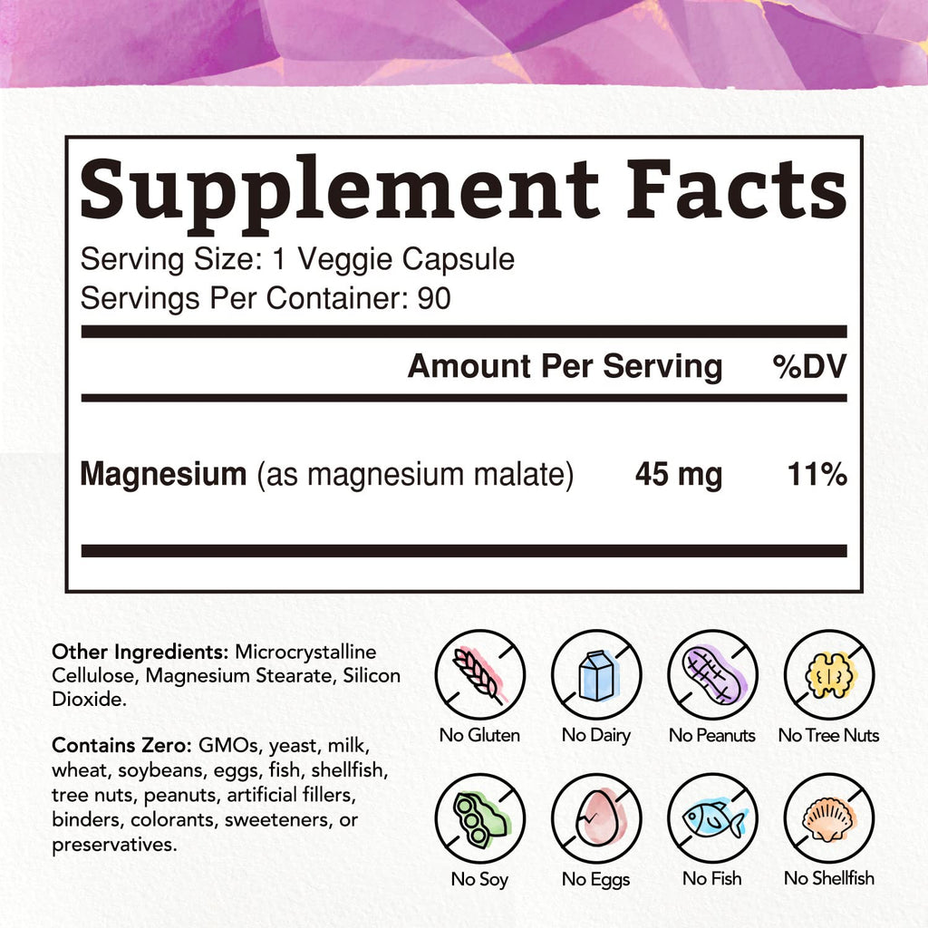 easy-to-swallow magnesium capsules