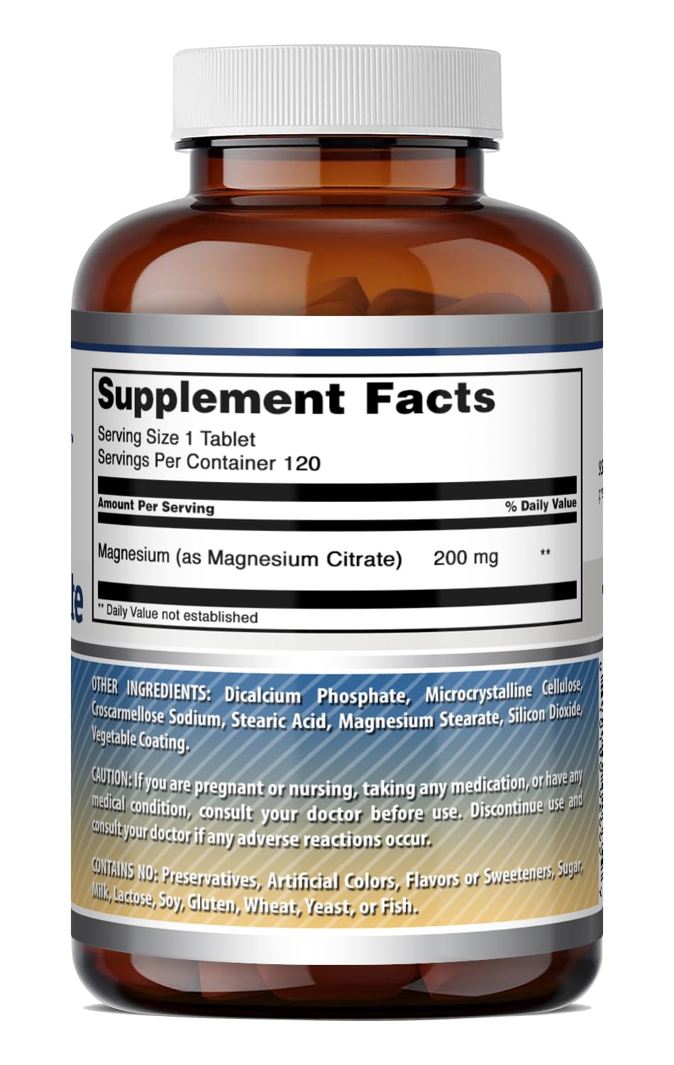 easy-to-swallow magnesium citrate capsules