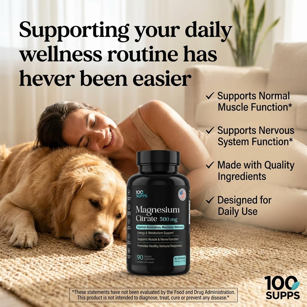 easy-to-swallow magnesium citrate capsules