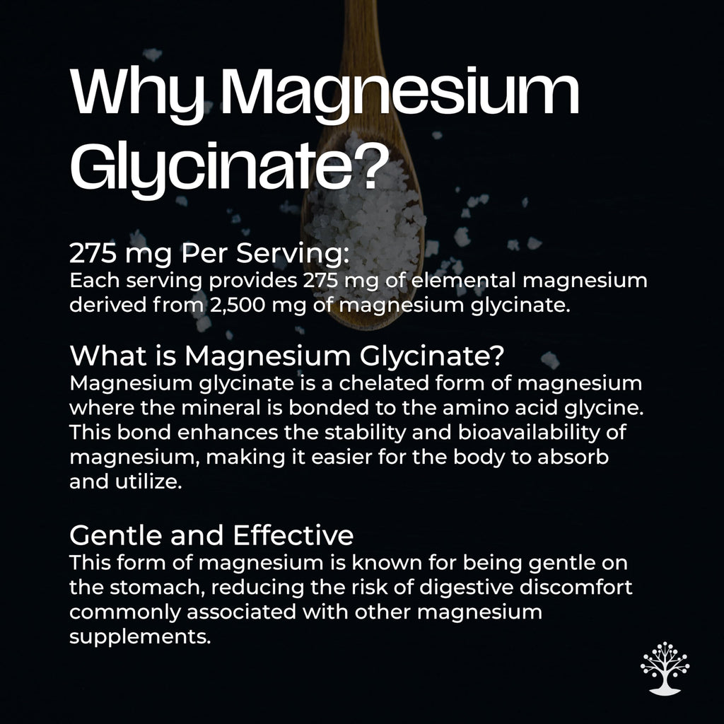 easy-to-swallow magnesium glycinate capsules