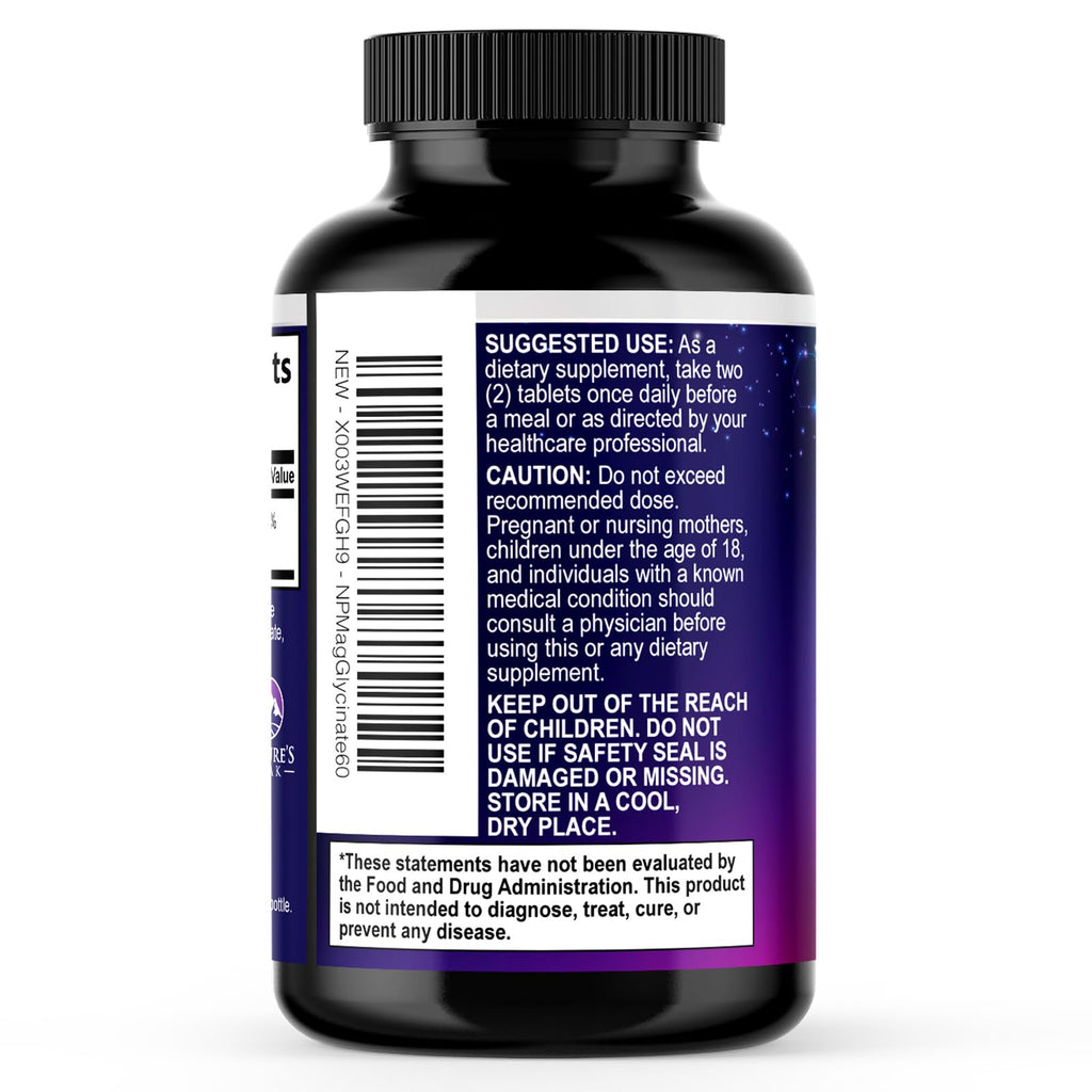 easy-to-swallow magnesium glycinate capsules