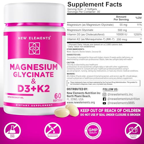 easy-to-swallow magnesium glycinate capsules