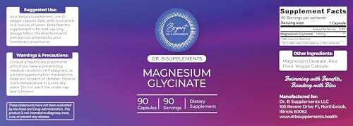 easy-to-swallow magnesium glycinate capsules