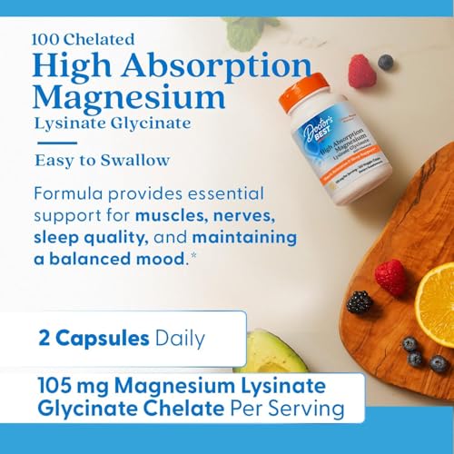 easy-to-swallow magnesium glycinate capsules