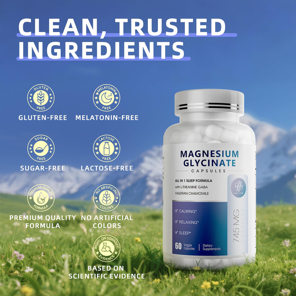 easy-to-swallow magnesium glycinate capsules