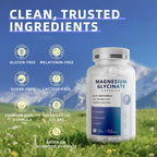 easy-to-swallow magnesium glycinate capsules