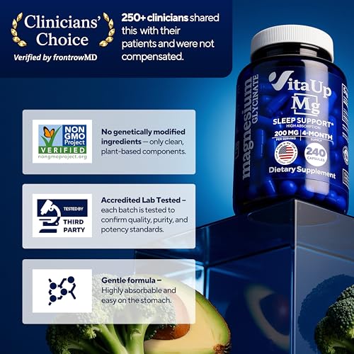 easy-to-swallow magnesium glycinate capsules