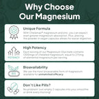 easy-to-swallow magnesium glycinate pills