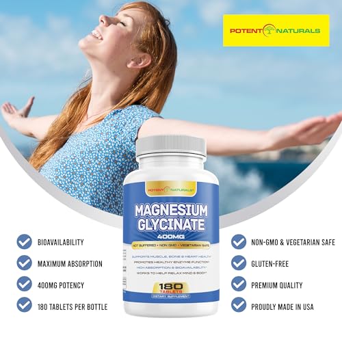 Easy-to-swallow magnesium glycinate tablets