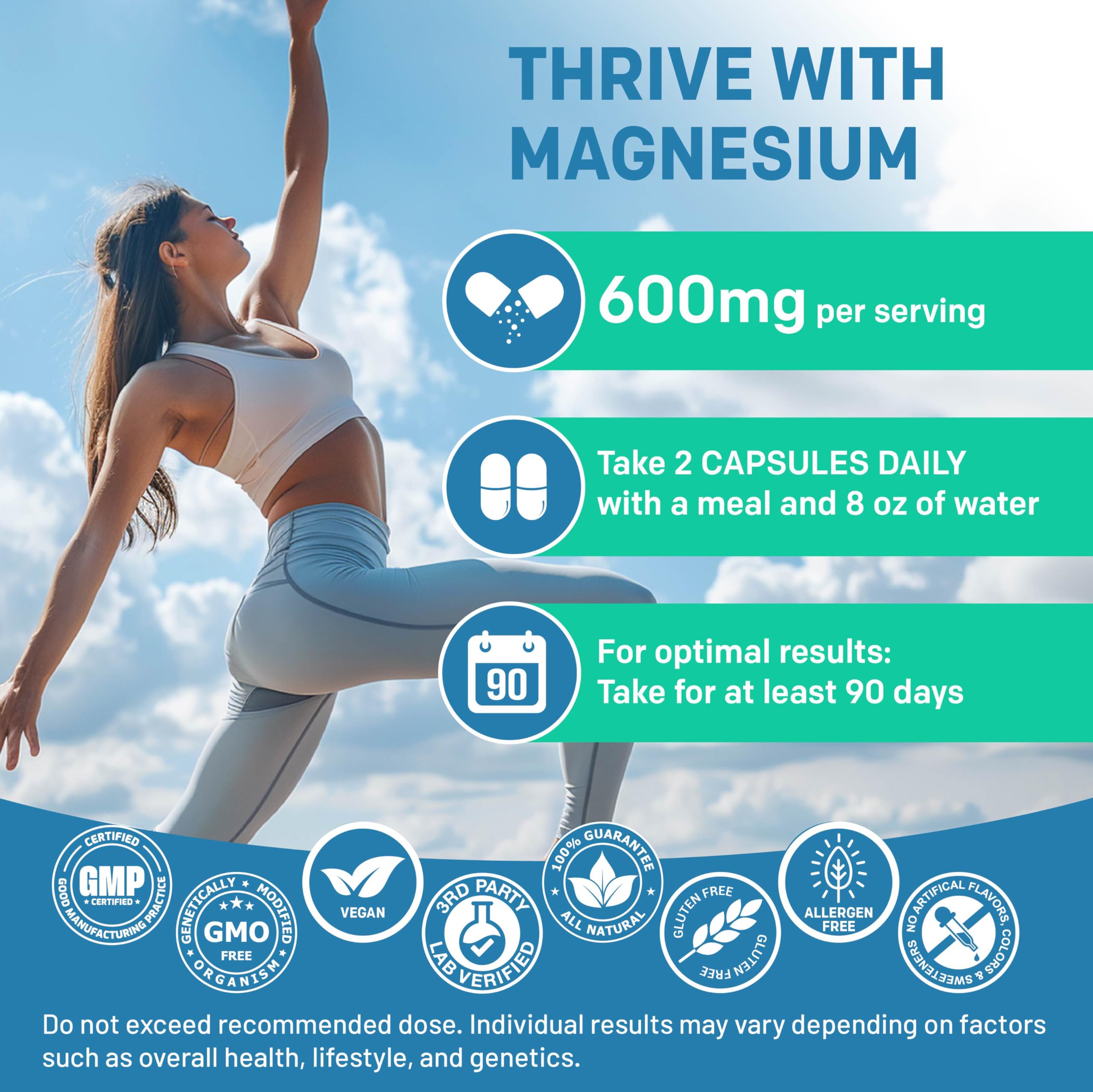 easy-to-swallow magnesium glycinate