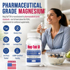 Easy-to-swallow magnesium lactate tablets