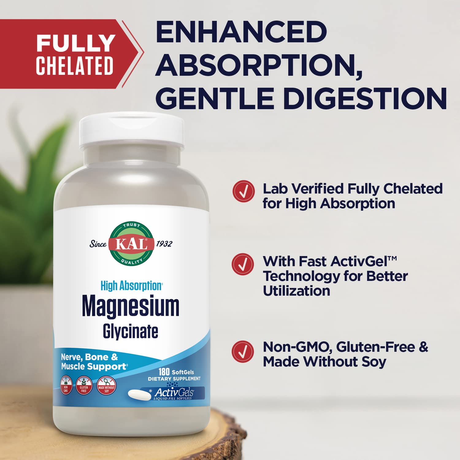 easy to swallow magnesium softgels
