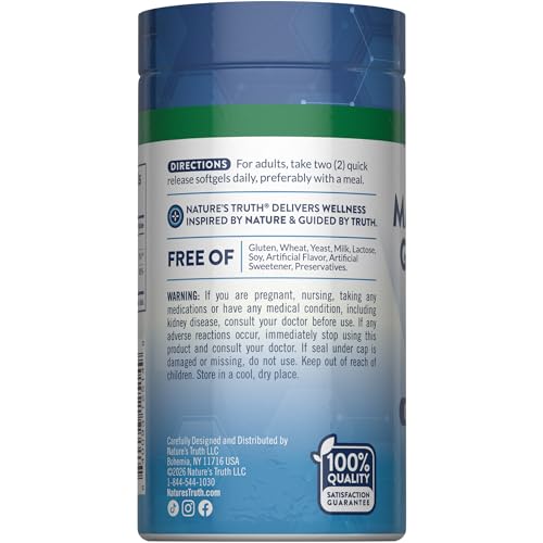 easy-to-swallow magnesium softgels