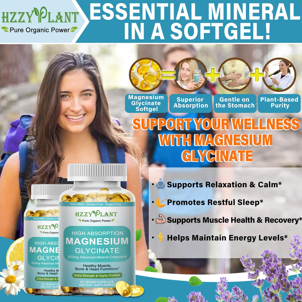 easy to swallow magnesium softgels