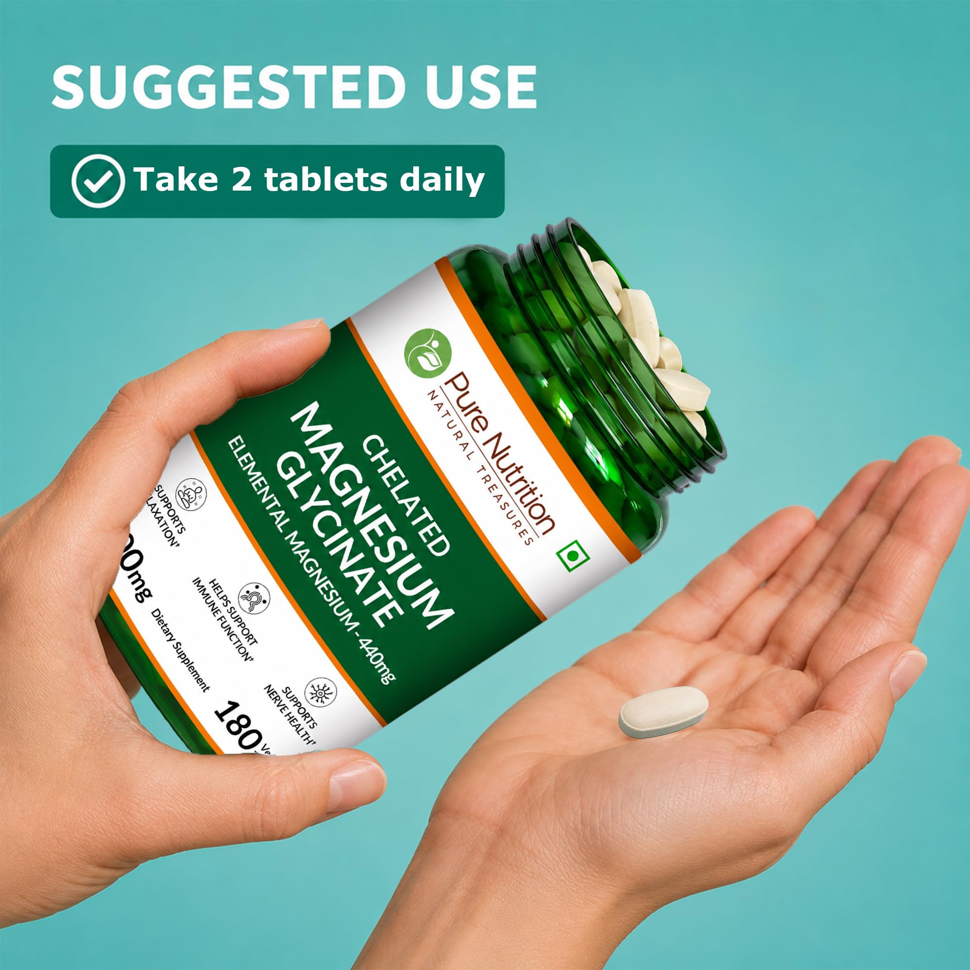 easy-to-swallow magnesium tablets