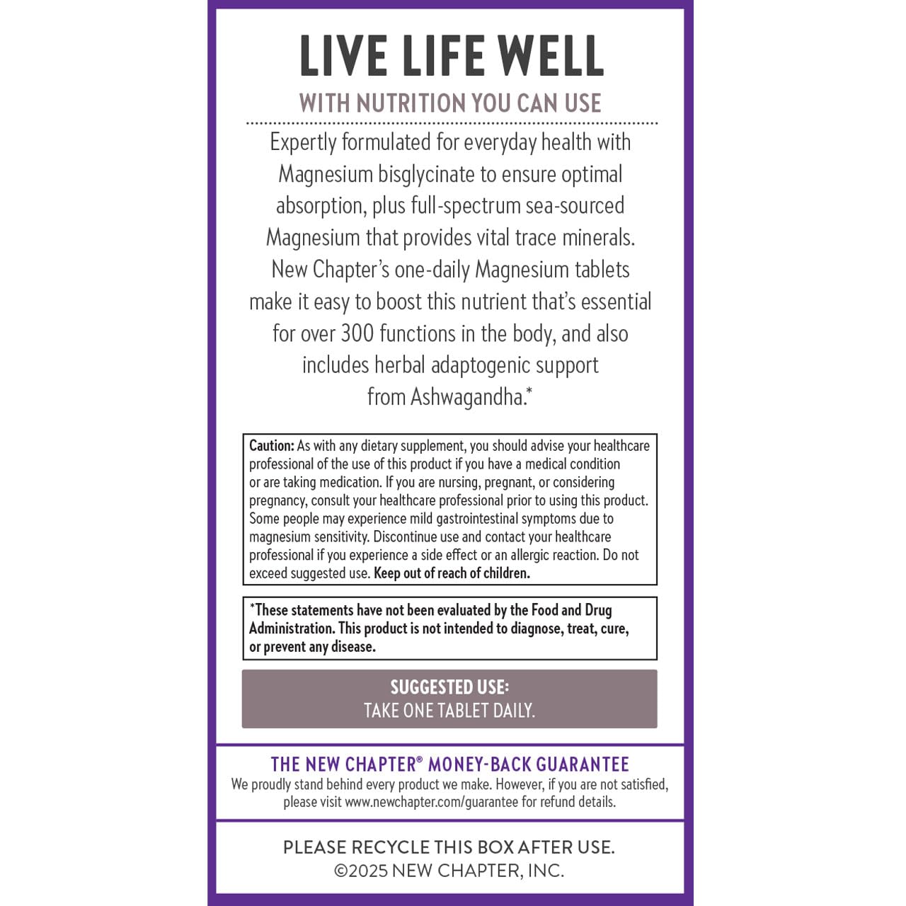 easy-to-swallow magnesium tablets