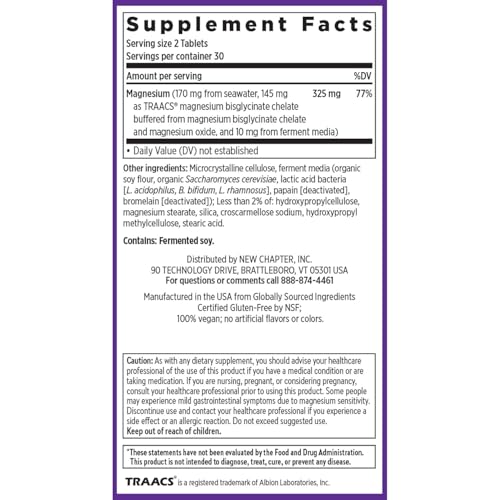 easy to swallow magnesium tablets