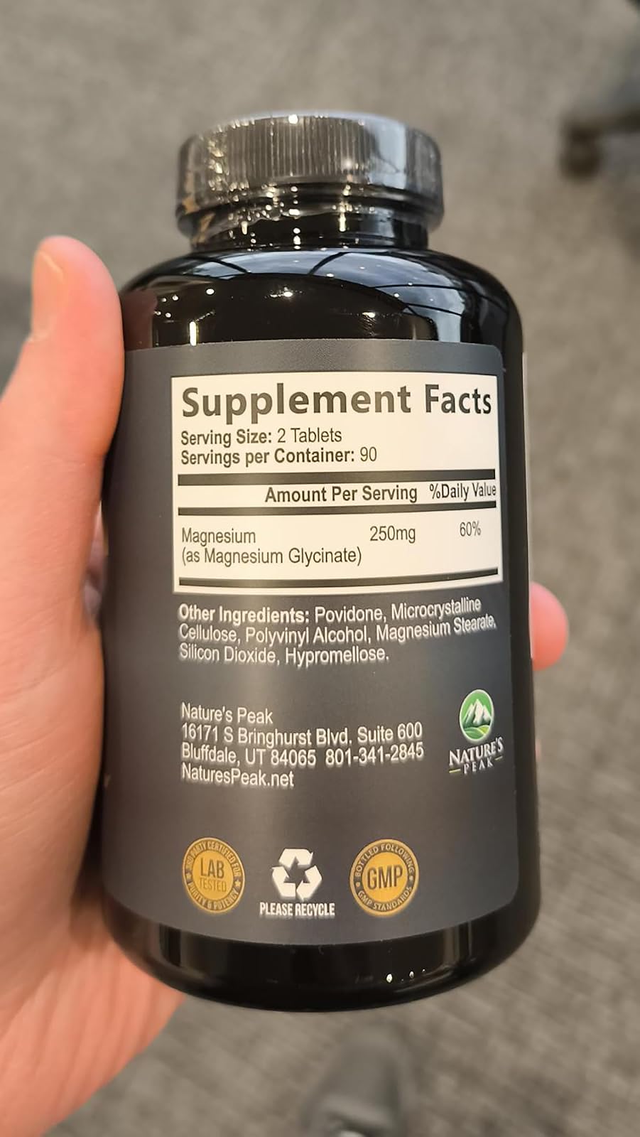 easy to swallow magnesium tablets