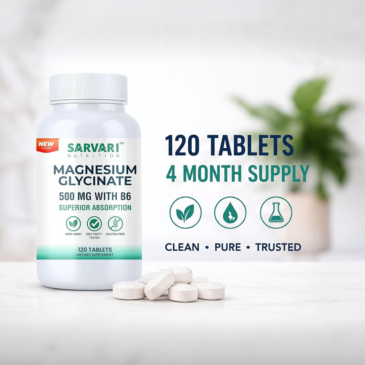easy to swallow magnesium tablets