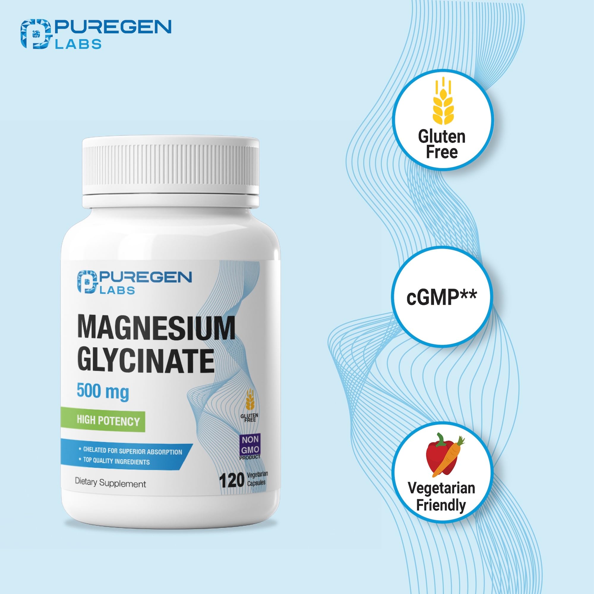 easy to swallow magnesium veggie caps