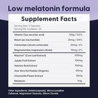 easy-to-swallow melatonin capsules