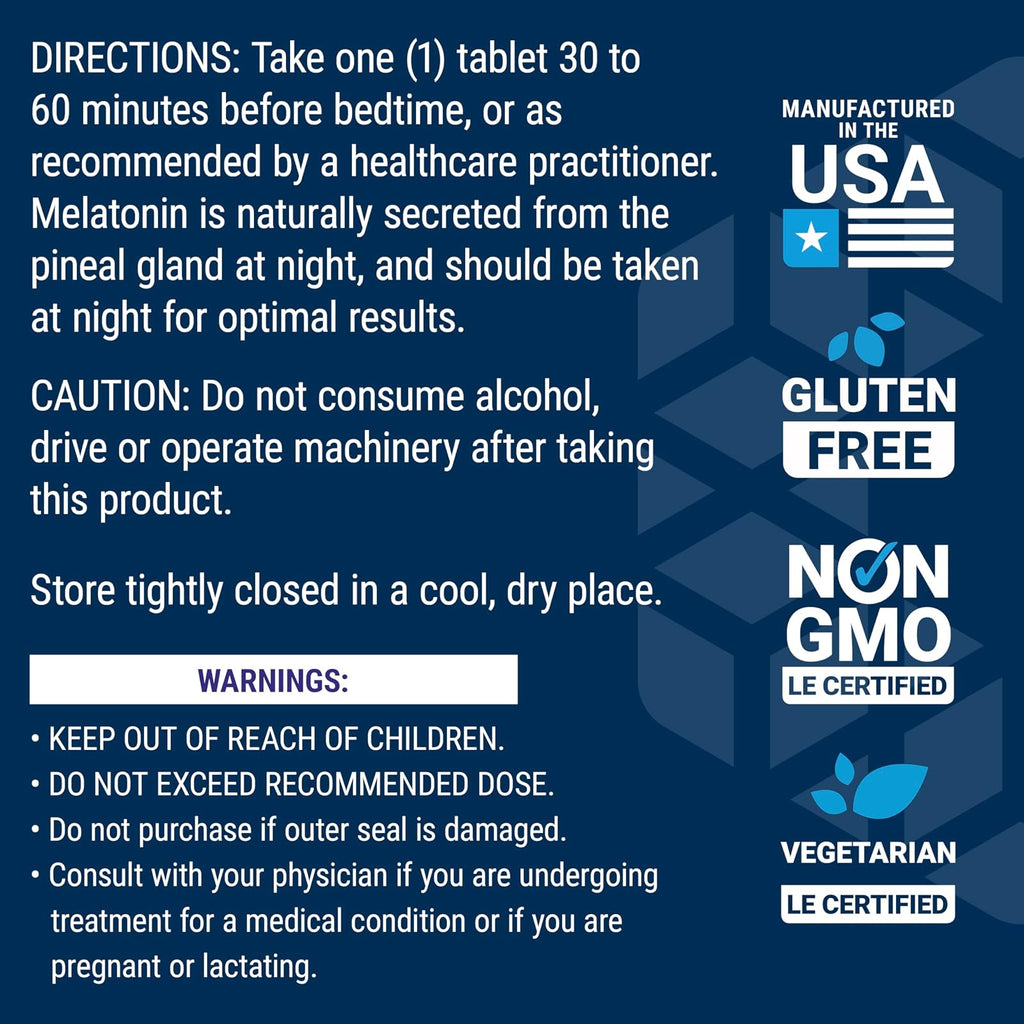 easy-to-swallow melatonin for sleep